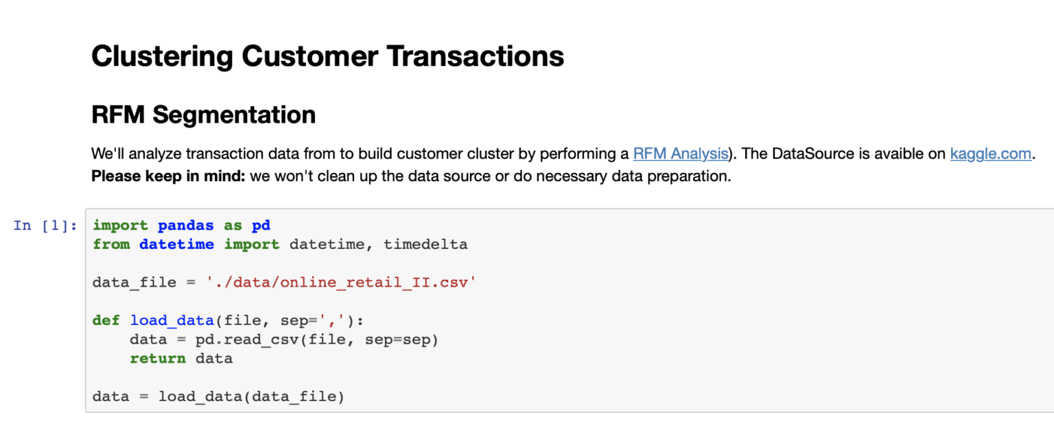 Customer Analytics with Python Part 1 - Patrick Schwan